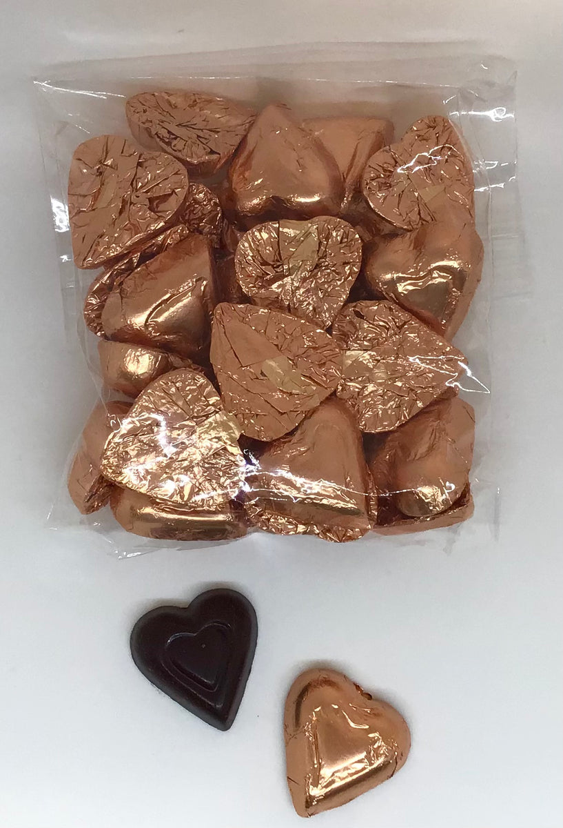 Valentine Foiled Solid Chocolates – Laurie's Homemade Candies